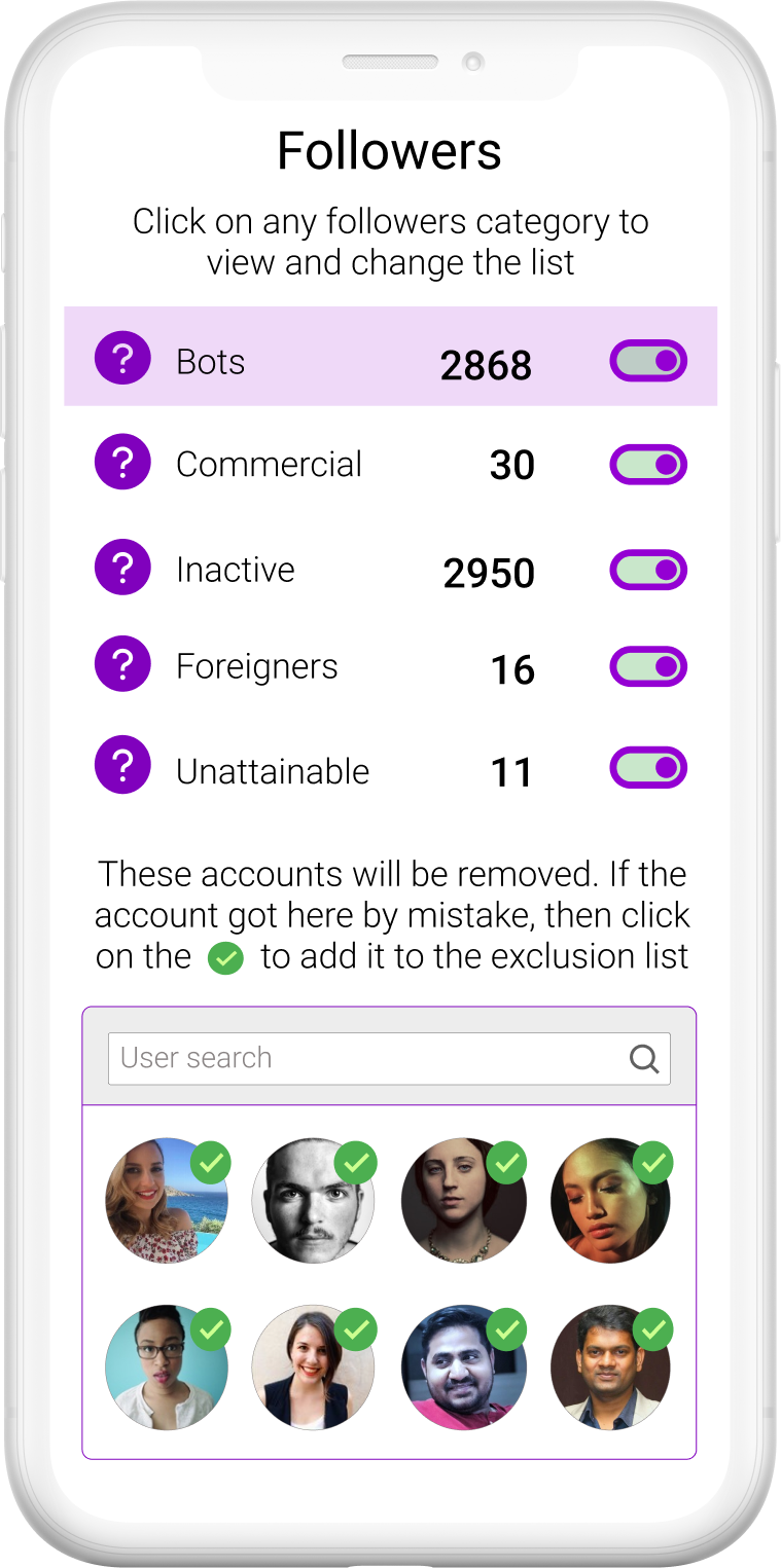 SpamGuard - Clean Instagram - Delete Spam Followers - Unfollow Ghosts